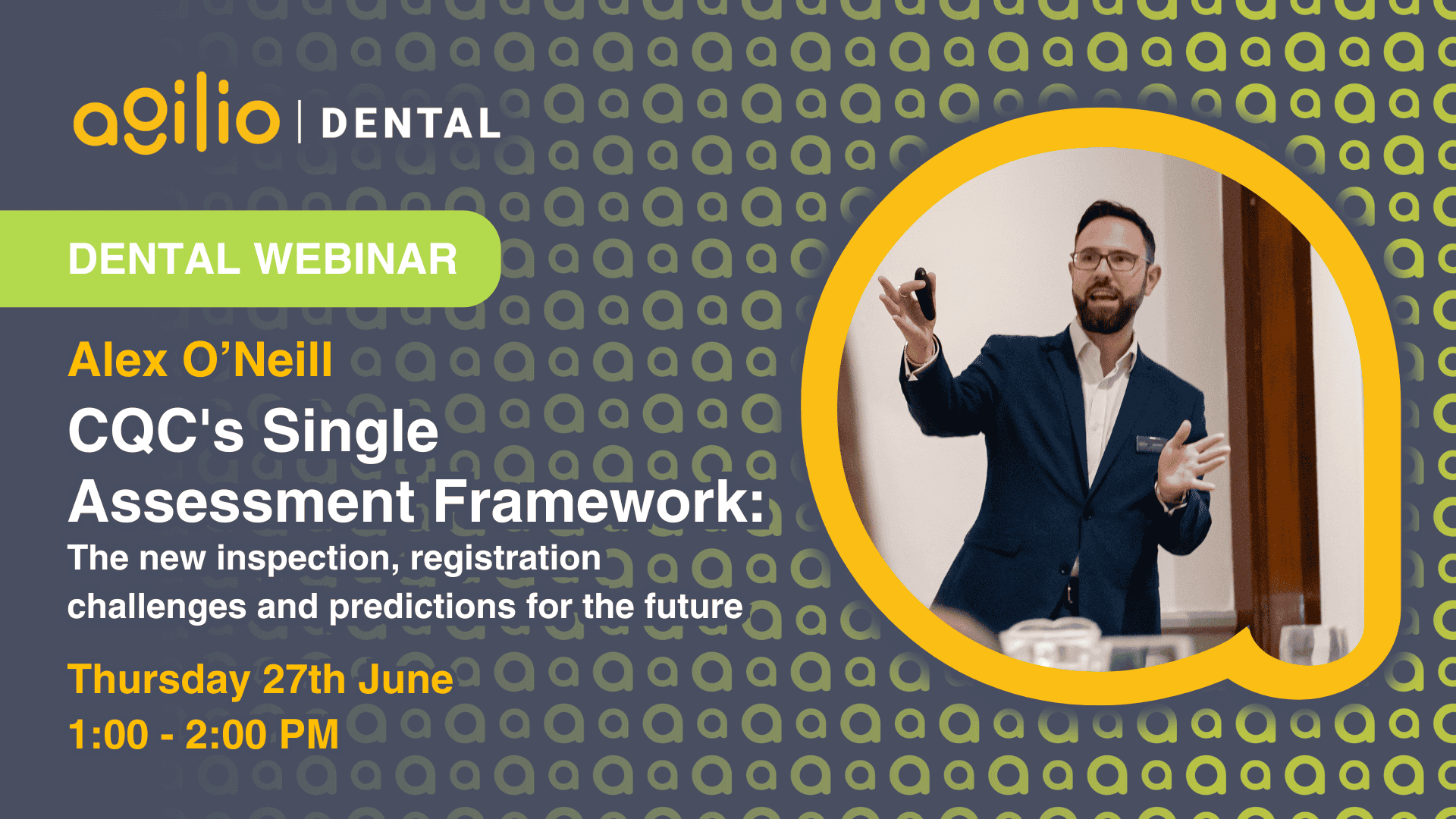 WEBINAR: CQC's Single Assessment Framework: The new inspection ...