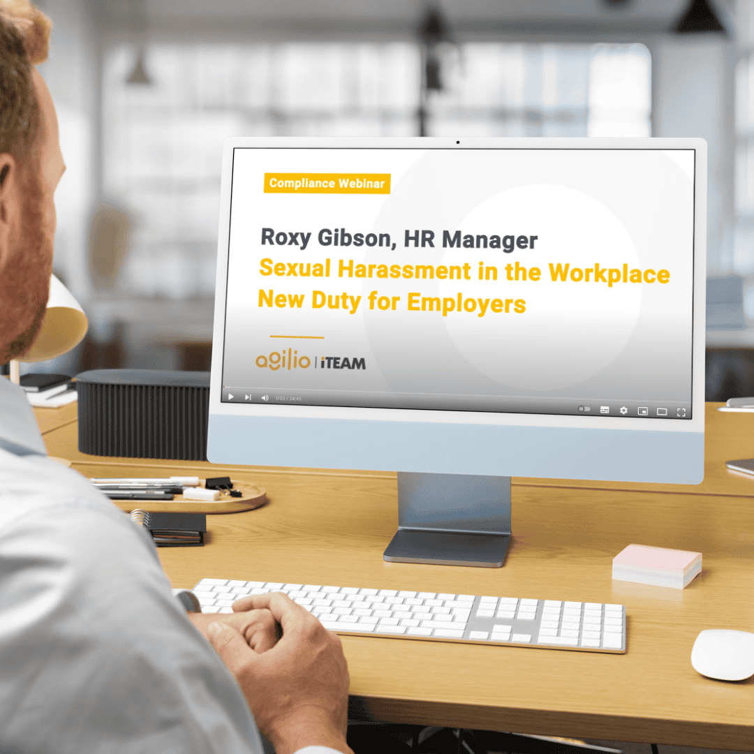 Sexual Harassment New Duty for Employers resources | Agilio Software